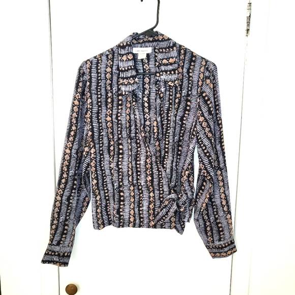 SAN ANDRE | Tops | Vintage Wrap Style Top | Poshmark